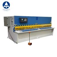 China 4mm Plate E21s Controller Hydraulic Swing Shearing Machine  Pendulum Cutting QC12K-4*3200 for sale