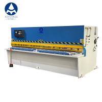 China 4mm Plate E21s Controller Hydraulic Swing Shearing Machine  Pendulum Cutting QC12K-4*3200 for sale