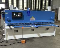 China Stainless Steel Guillotine Shears Metal Plate Hydraulic Shearing Machine QC12K - 4*2500MM for sale