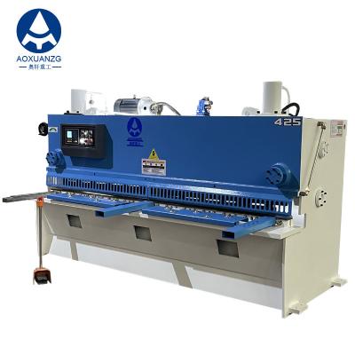 China Stainless Steel Guillotine Shears Metal Plate Hydraulic Shearing Machine QC12K - 4*2500MM for sale