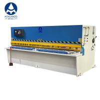 China 5.5kw Hydraulic Swing Shearing Machine 6*3200mm Carbon Steel CNC Cutter Shears for sale