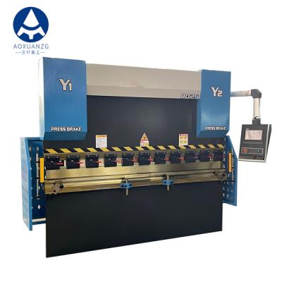 China 800KN Torsion Bar Press Brake 8 Feet Worktable With 380V / 50HZ Voltage for sale