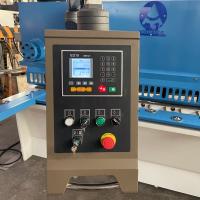 China 4mm Sheet Metal Hydraulic Guillotine Shearing Machine Electric Blade Clearance Adjustment 2400*1700*1700mm for sale