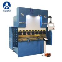 China WC67Y-80T 1600mm Metal Steel Plate Bending Machine Hydraulic CNC Press Brakes With TP10s for sale