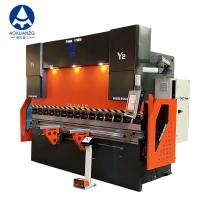 China 160Tons 3200mm Width Hydraulic Metal Bending Machine CNC DA58T Press Brake 4+1 Axis for sale