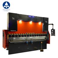 China Hydraulic Torsion Bar Press Brake 125T Pressure 5mm Sheet Metal Hydraulic Bending Machine 3200mm for sale