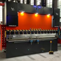 China Hydraulic Torsion Bar Press Brake 125T Pressure 5mm Sheet Metal Hydraulic Bending Machine 3200mm for sale