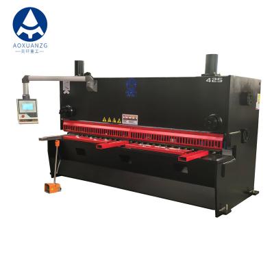 China Dutch DELEM Hydraulic Guillotine Shearing Machine Plate Processing With Backguage Pneumatic Support for sale