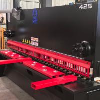 China Dutch DELEM Hydraulic Guillotine Shearing Machine Plate Processing With Backguage Pneumatic Support for sale