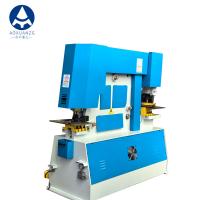 China Hydraulic Iron Worker Combined Punching And Shearing Machine With Notching for sale