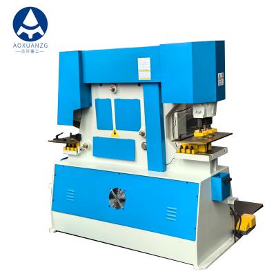 China Metal Hydraulic Punching And Shearing Machine Hydraulic Ironworker Multifuction Q35Y High Availability for sale