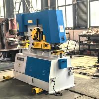 China Hydraulic Ironworker Machine With Bending Shearing And Punching for sale