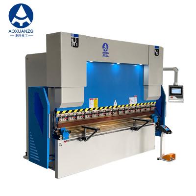 China Cnc System 220Tons 3200mm DA53T 4+1 Hydraulic CNC Press Brakes With R Axis Steel Plate Bending Machine for sale