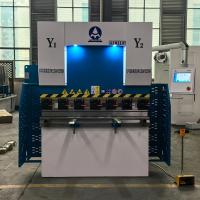 China WC67K-80T1600 Hydraulic Press Brake Sheet Bending Machine Servo Motor for sale