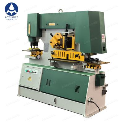 China Multifunctional Q35Y-20 Ironworker Machine Hydraulic Punching Shearing Notching Bending Machine for sale