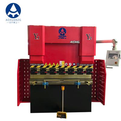 China CNC Bending Machine Hydraulic Press Brake 40T 2mm Thick Metal Folding for sale