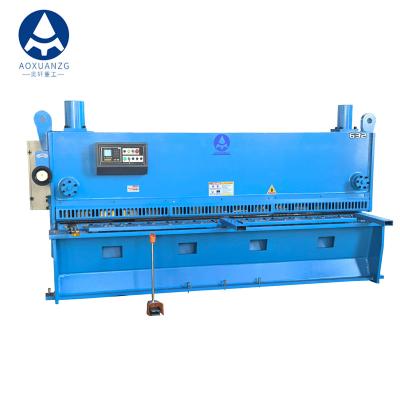 China Hydraulic Guillotine Electric Angle Adjustment Hydraulic Shearing Machine 4mm Cutting for sale
