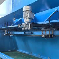 China CNC Hydraulic Shearing Machine Hydraulic Guillotine Shear E21S Controller 4mm for sale