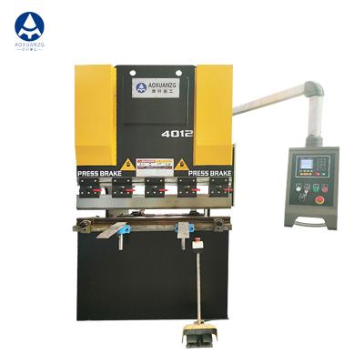 China Mini Hydraulic Torsion Bar Press Brake Bending Machine NC Control Estun E21 for sale