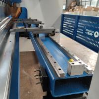 China High Pressure Hydraulic CNC Press Brake DA58T Bending Machine With Y1  Y2 X R Crowing Axis for sale