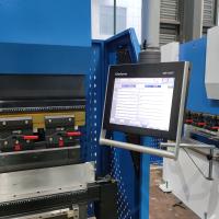China 330mm 1600kn Hydraulic CNC Press Brake DA58T Industrial Pipe Bending Machine for sale