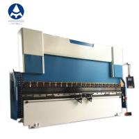 China Hydraulic Tube Aluminium Sheet Bending Machine 100T 4000MM With Schneider Components for sale