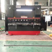 China TP10S 160T 3200mm Hydraulic Bending Press Brake Machine Large Color Screen for sale