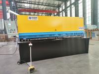 China E21s Hydraulic Swing Shearing Machine , Carbon Steel Cutting Machine QC12K-8*2500mm CNC for sale
