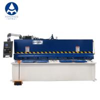 China Metal Hydraulic Swing Shearing Machine Cutting Machine QC12K-8*6000 ISO9001 for sale