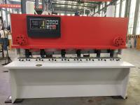 China NC Small Sheet Metal Guillotine MD11 Controller Shear Metal Cutting Machine 6mm*1600mm for sale