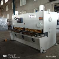 China E21s Controller Hydraulic Guillotine Shearing Machine Sheet Metal 4mm 16 Times/Min for sale