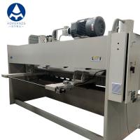 China 6mm Hydraulic Steel Shearing Machine 12times/Min , Guillotine Metal Cutter E21S Controller for sale