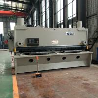 China Programmable Hydraulic Guillotine Cutters QC11K 10*3200MM for sale