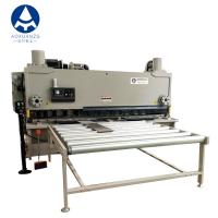 China Automatic Steel Hydraulic Guillotine Shearing Machine 10*3200MM 1100 W 10 Times/Min for sale