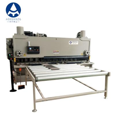 China Automatic Steel Hydraulic Guillotine Shearing Machine 10*3200MM 1100 W 10 Times/Min for sale