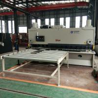China Automatic Steel Hydraulic Guillotine Shearing Machine 10*3200MM 1100 W 10 Times/Min for sale