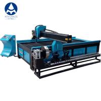 China 3m CNC Pipe Plasma Plate Cutting Machine LGK 200A Water Cooled for sale