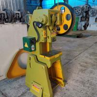 China J23 Type 10T Mechanical Punching Machine , 1500w Sheet Metal Perforating Machine With Light for sale