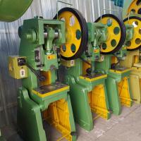 China 12T Small Power Press Machine , 130mm CNC Hydraulic Plate Punching Machine For Mini Parts for sale