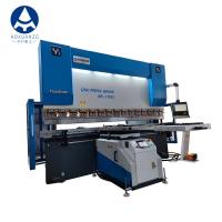China Auto Feeder 110T CNC Hydraulic Press Brake 8+1 AXIS 3200MM Bending for sale