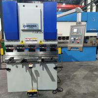 China Hydraulic 1600MM Metal Plate Bending Machine With Estun E21 controller for sale