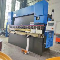 China 100T Hydraulic Press Brakes 3200mm Servo Press Fold Metal Plate for sale