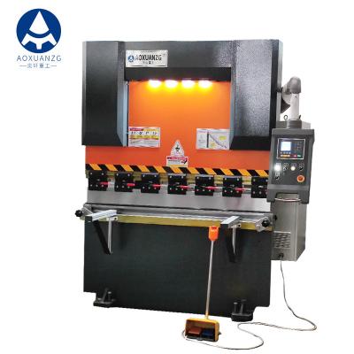 China 63T1600MM NC Torsion Bar Press Brake Hydraulic With Nanjing Estun E21 for sale