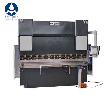 China 2500MM DA58T Black White CNC Hydraulic Bending Machine For 4MM Carbon Steel for sale