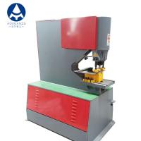 China Hydraulic Ironworker Machine Punch And Shears Steel Punching for sale