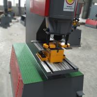 China Hydraulic Ironworker Machine Punch And Shears Steel Punching for sale