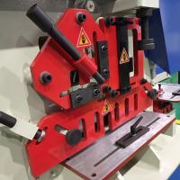 China Equal Angle Steel Cutting Notching Machine 100T Hydraulic 20MM for sale