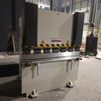 China Carbon Steel Torsion Press Brake 2500mm / 400KN Sheet Plate Hydraulic Folding for sale