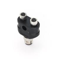 China Y Distributor Connector M12 Male 3 Pin To M8 Female 3Pin A Coding IP67 for sale