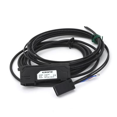 China Digital Optical Fiber Sensors NPN/PNP Type Cable M8 Connect Method Intelligent for sale